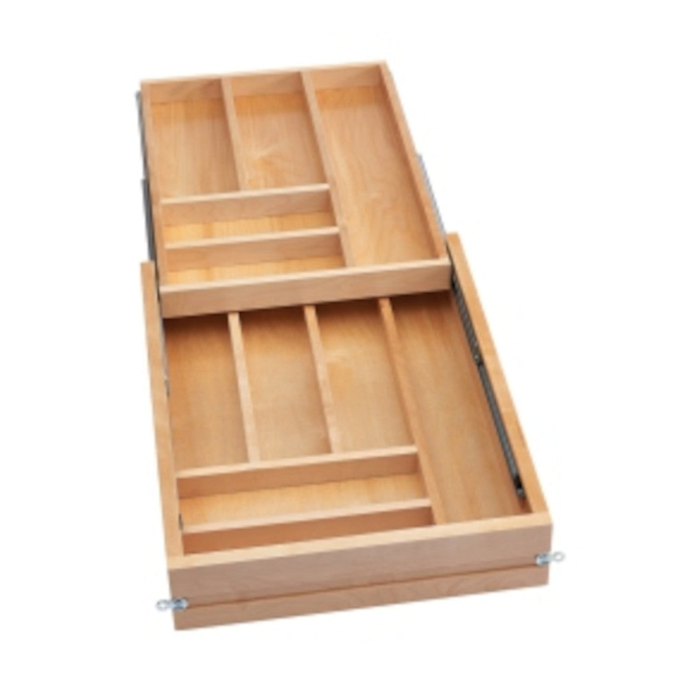 Tiered Double Cutlery Drawer For B15 – CK Cabinetry